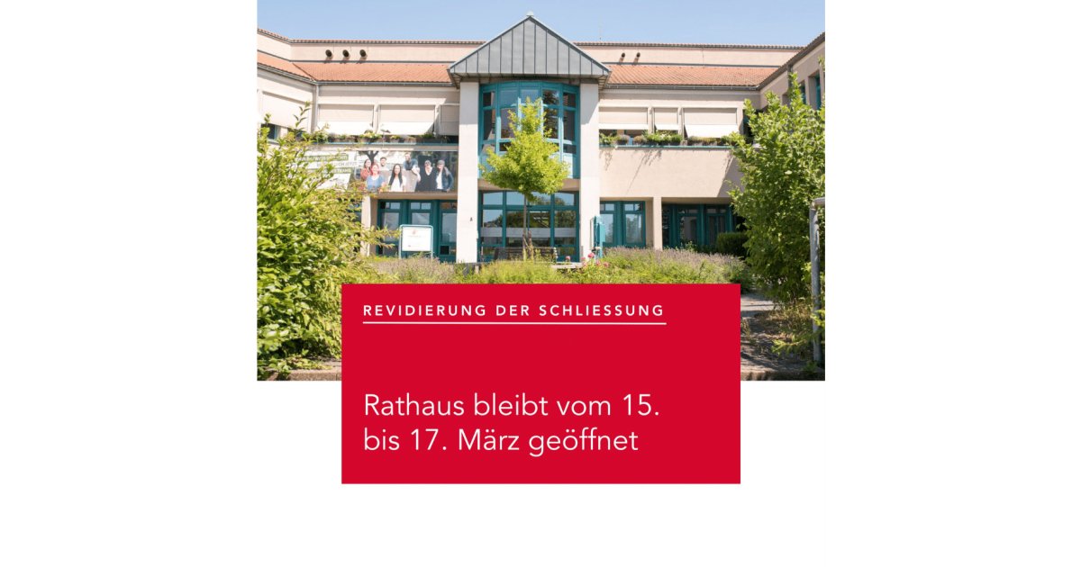 2023-03-14 Rathaus geöffnet | Stadt Nidderau