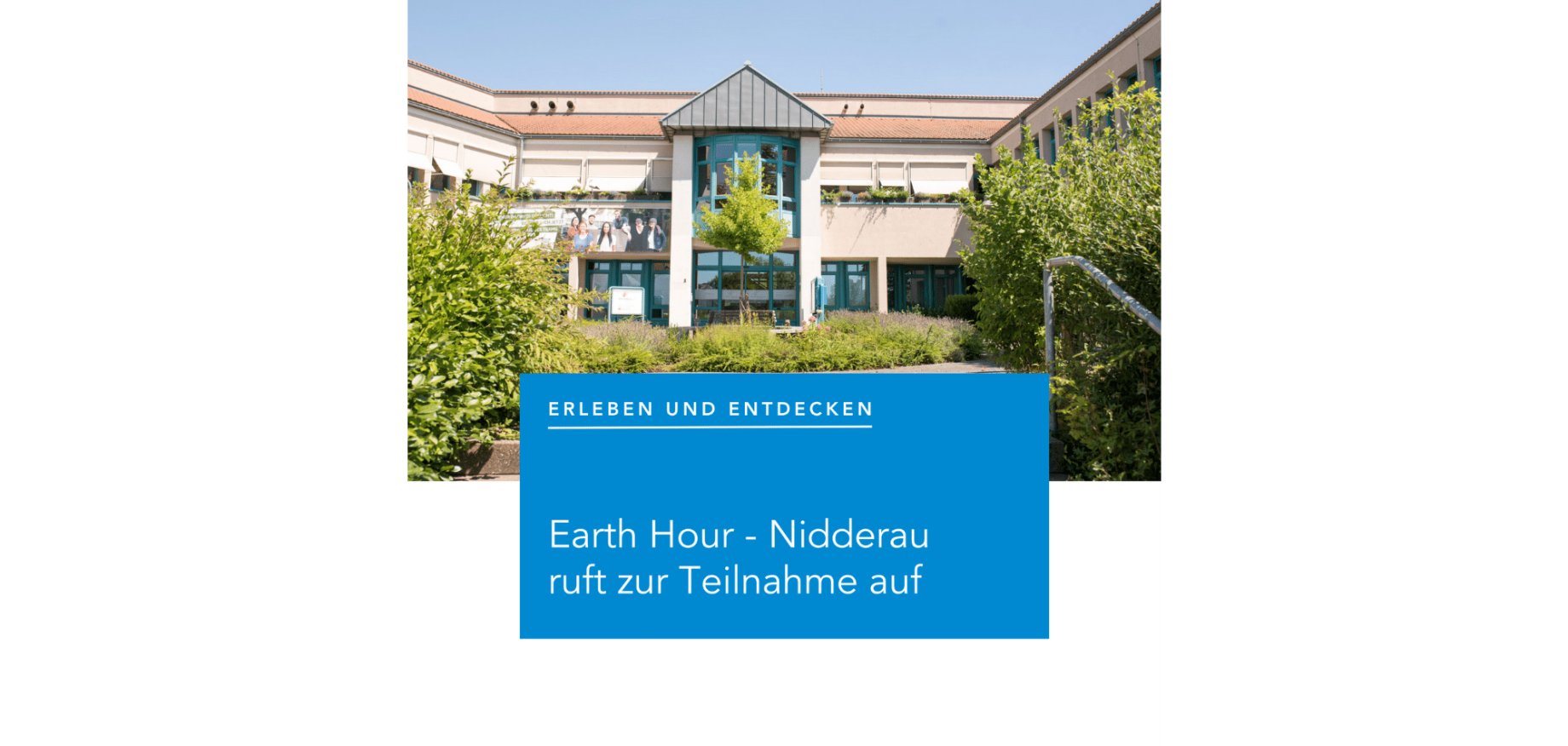 2023-03-24 Earth Hour | Stadt Nidderau