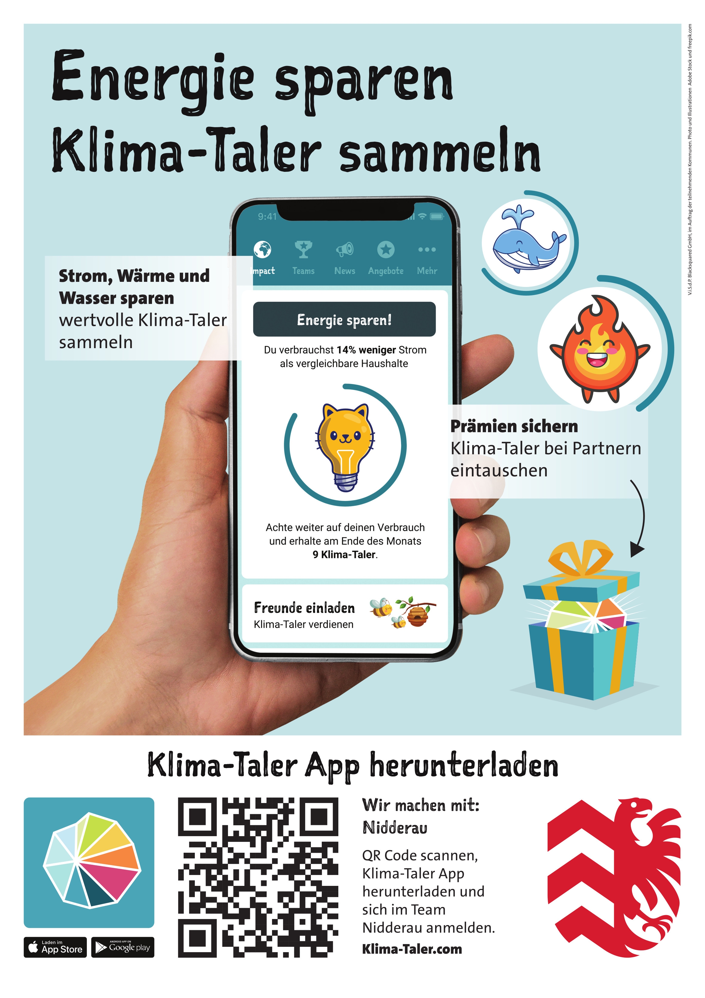 Klimataler-App | Stadt Nidderau