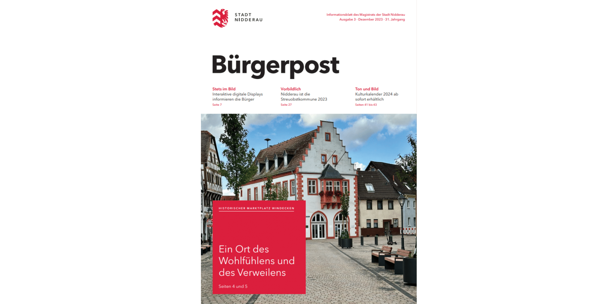 Bürgerpost | Stadt Nidderau